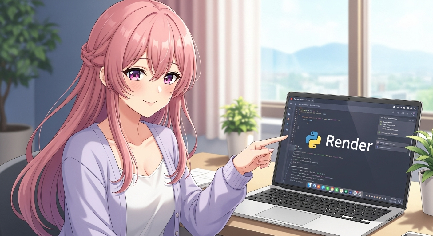 【初心者向け】RenderでFlaskアプリを無料デプロイ！GitHub連携でPython Webアプリを自動公開する方法 | Python×AI Lab